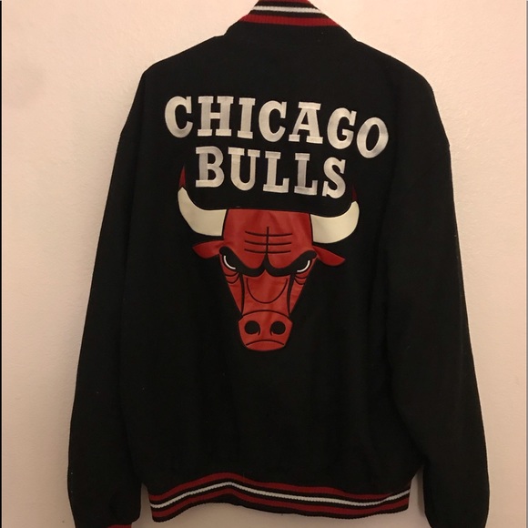 Jackets & Coats | Mens Reversible Chicago Bulls Varsity Jacket | Poshmark